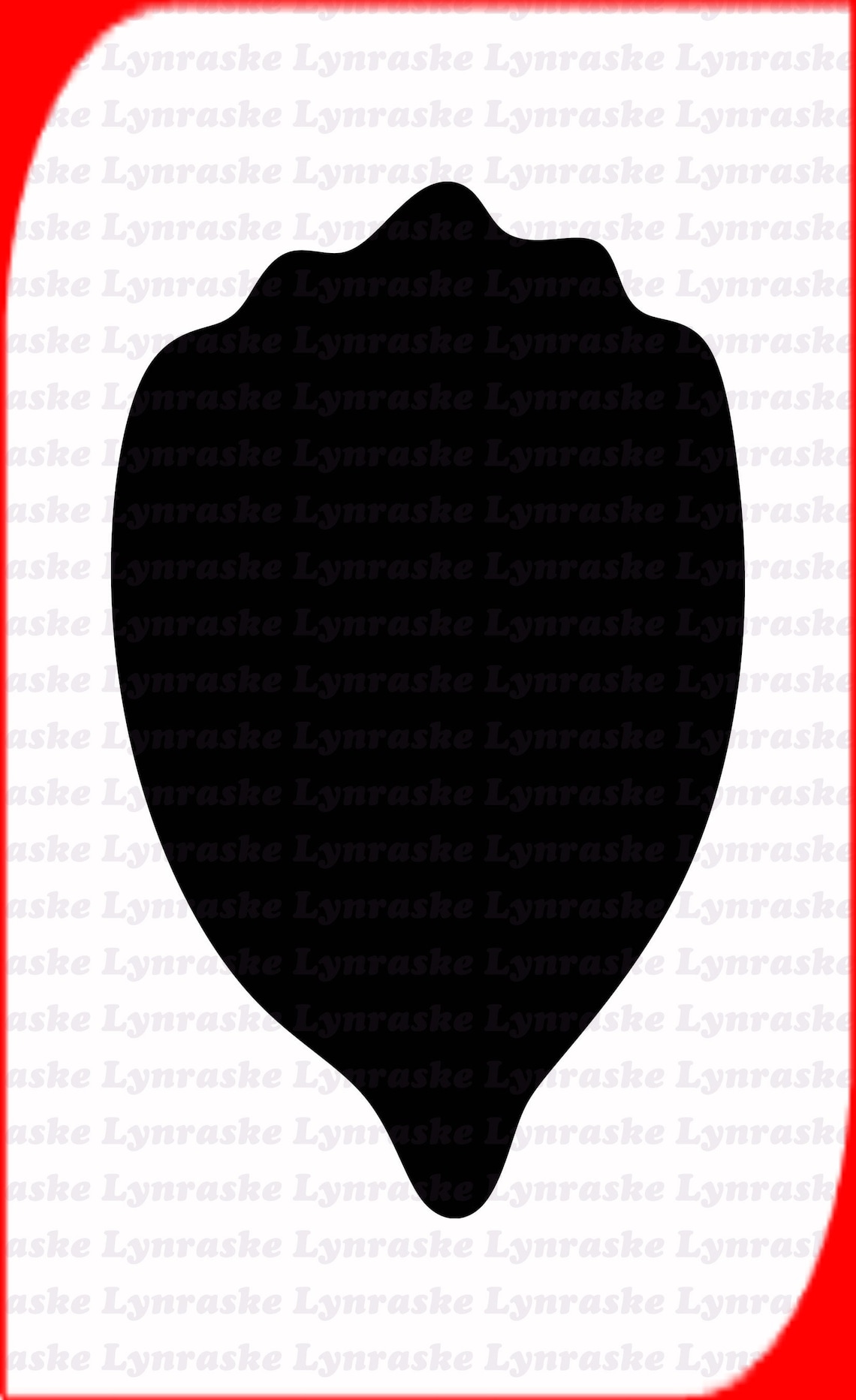 Flower Petal Silhouette SVG svg dxf Cricut Silhouette Cut | Etsy