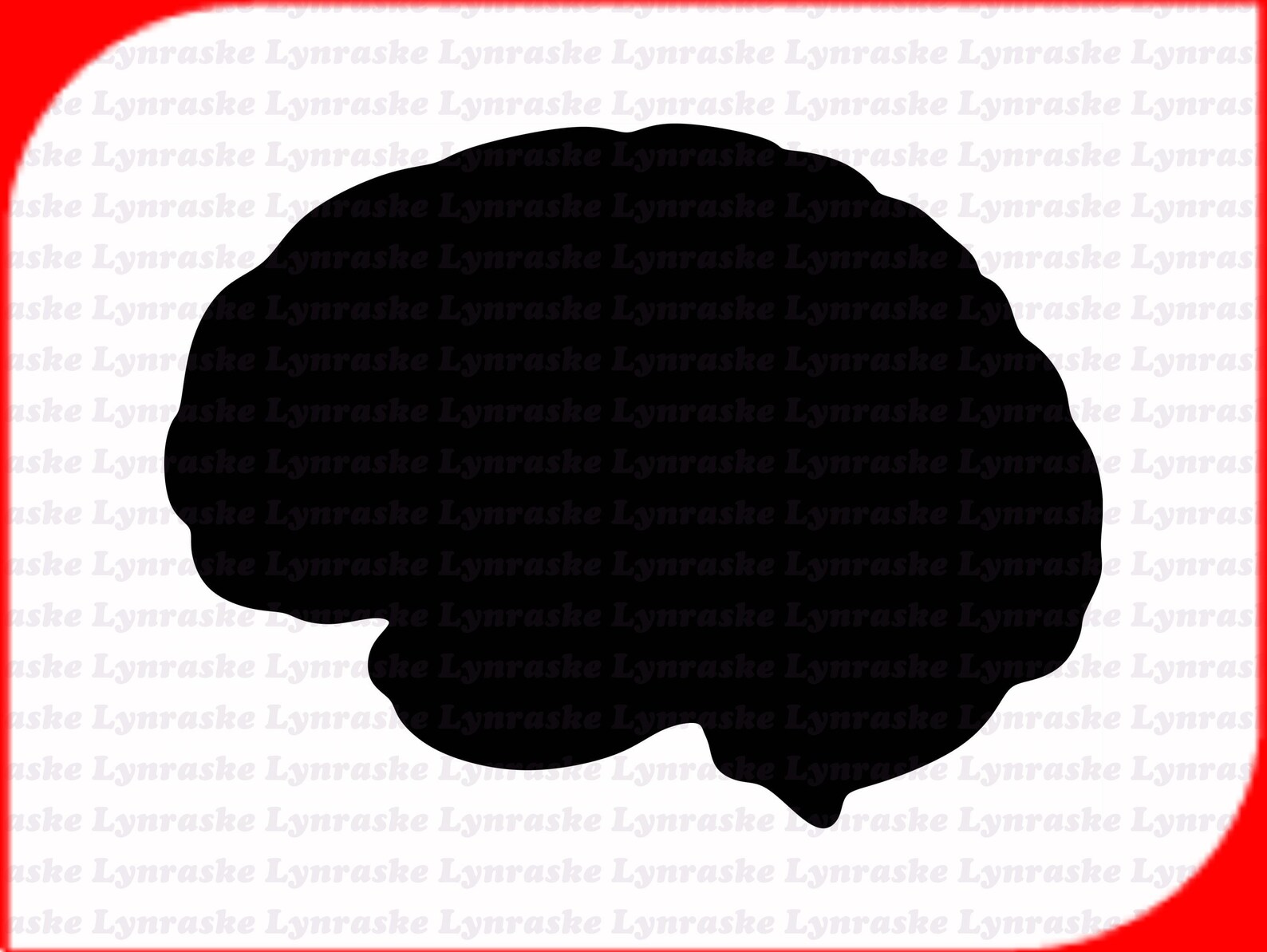 Brain Silhouette SVG Svg Dxf Cricut Silhouette Cut File - Etsy