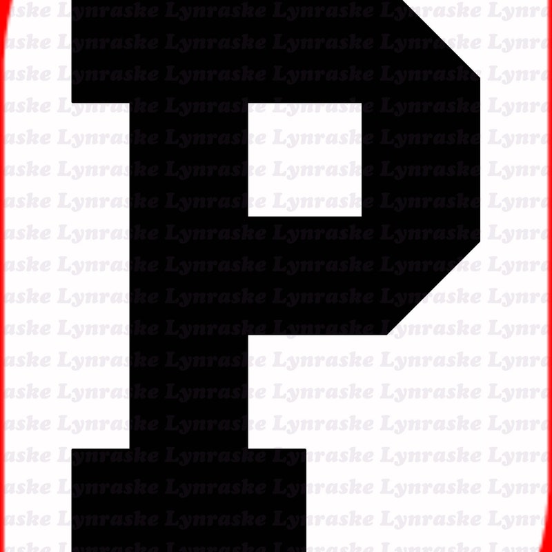 Letter P Svg - Etsy