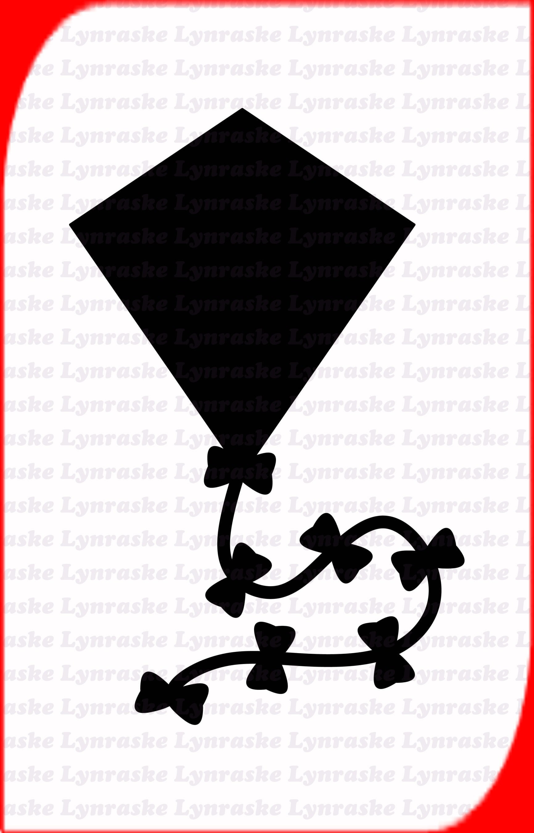 Kite Silhouette SVG, Svg, Dxf, Cricut, Silhouette Cut File, Instant ...