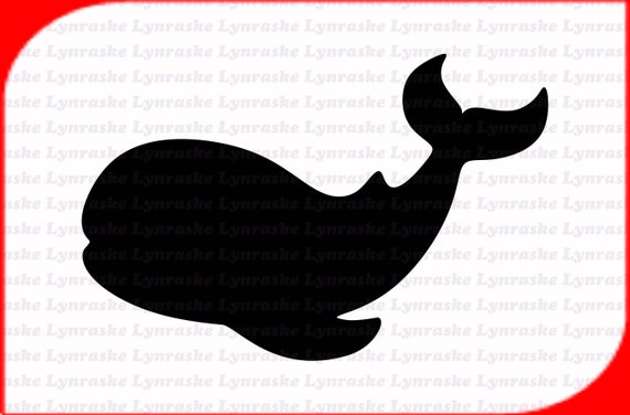 Silueta de ballena SVG svg dxf Cricut Silhouette Cut File | Etsy