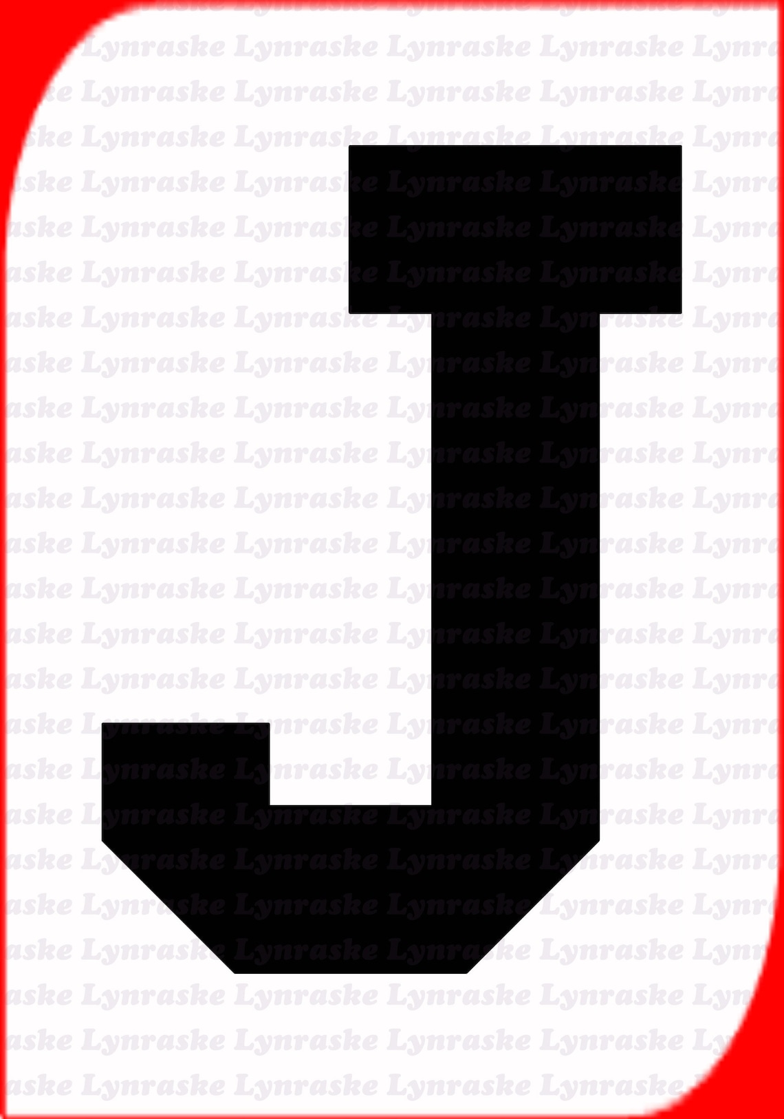 Letter J Silhouette SVG, Svg, Dxf, Cricut, Silhouette Cut File, Instant ...