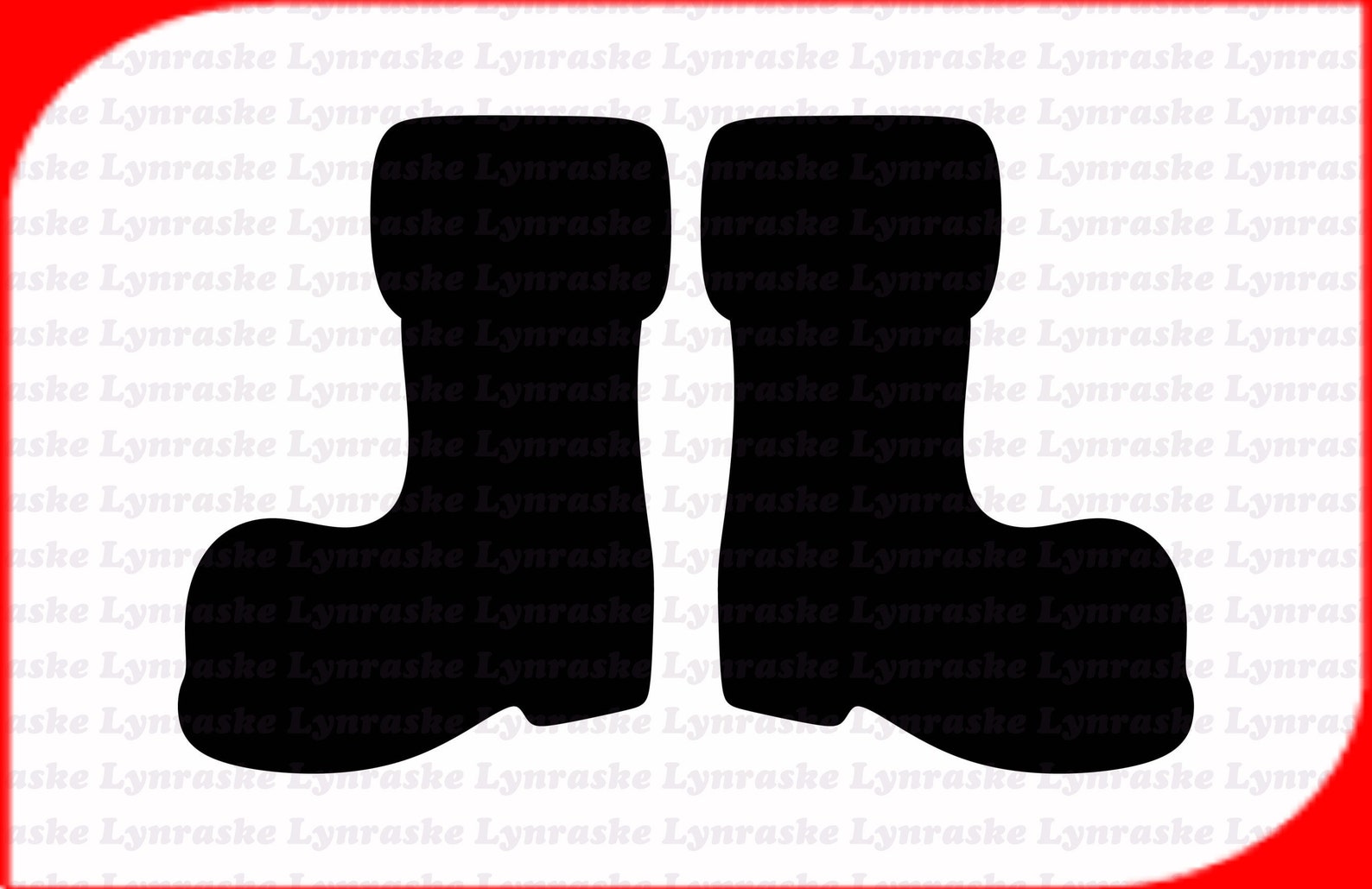 Santa Claus Botas Silueta SVG svg dxf Cricut Silhouette - Etsy México