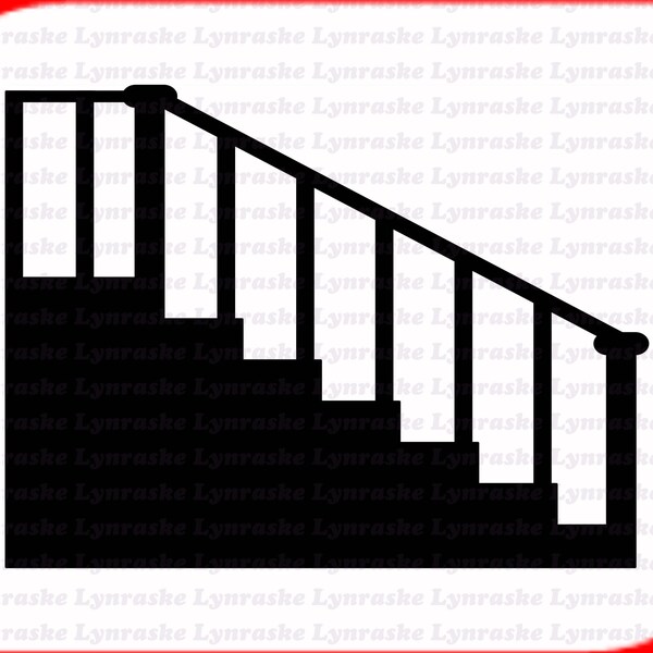 Stairs Silhouette - Etsy