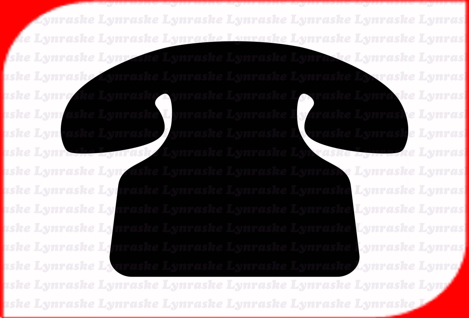 Telefon Silhouette SVG, Svg, Dxf, Cricut, Silhouette geschnitten Datei ...