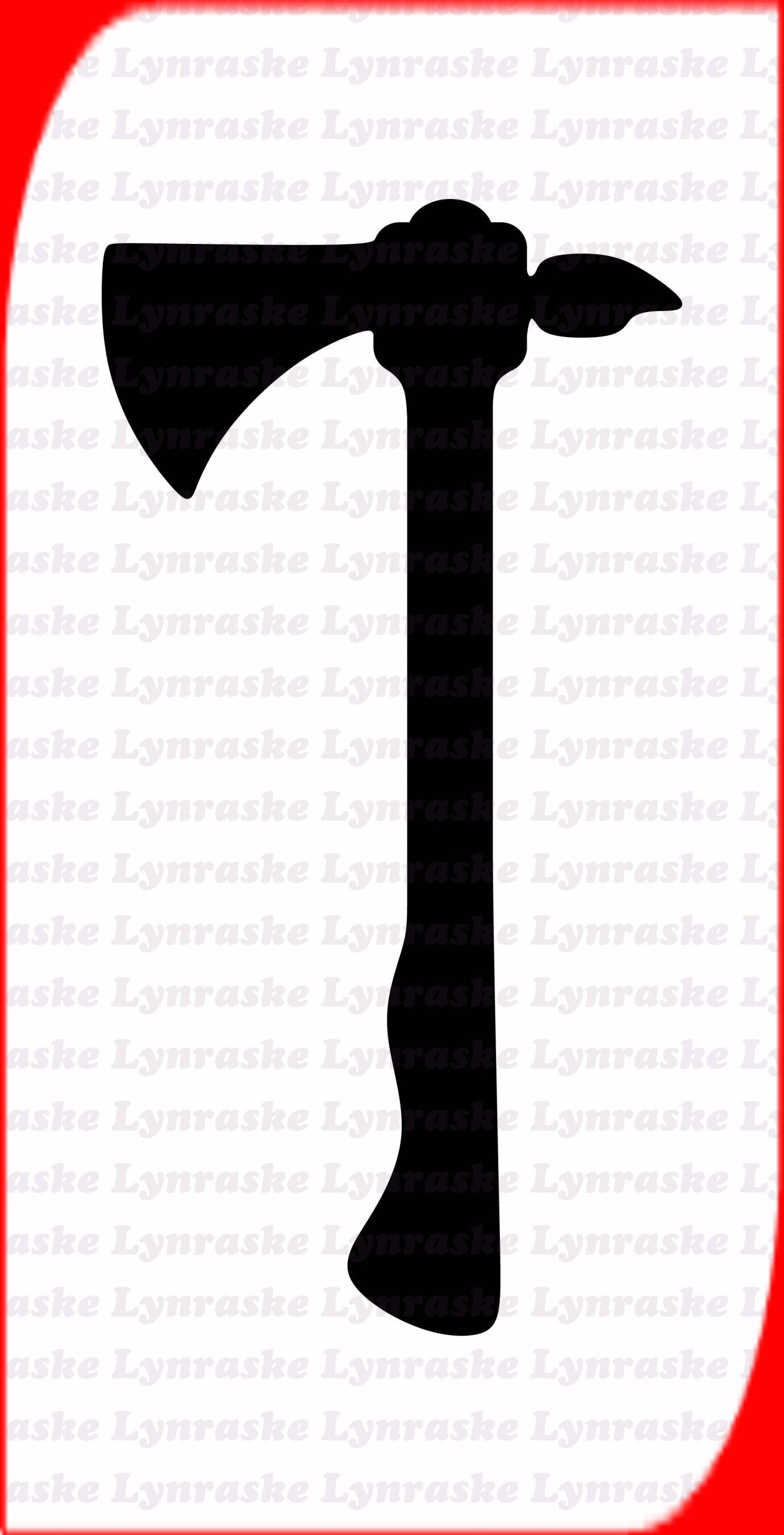 Tomahawk Silhouette SVG Svg Dxf Cricut Silhouette Cut - Etsy Denmark