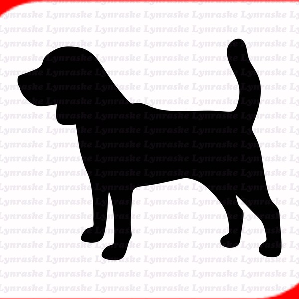 Beagle Silhouette - Etsy