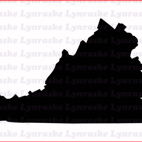 Virginia Silhouette - Etsy