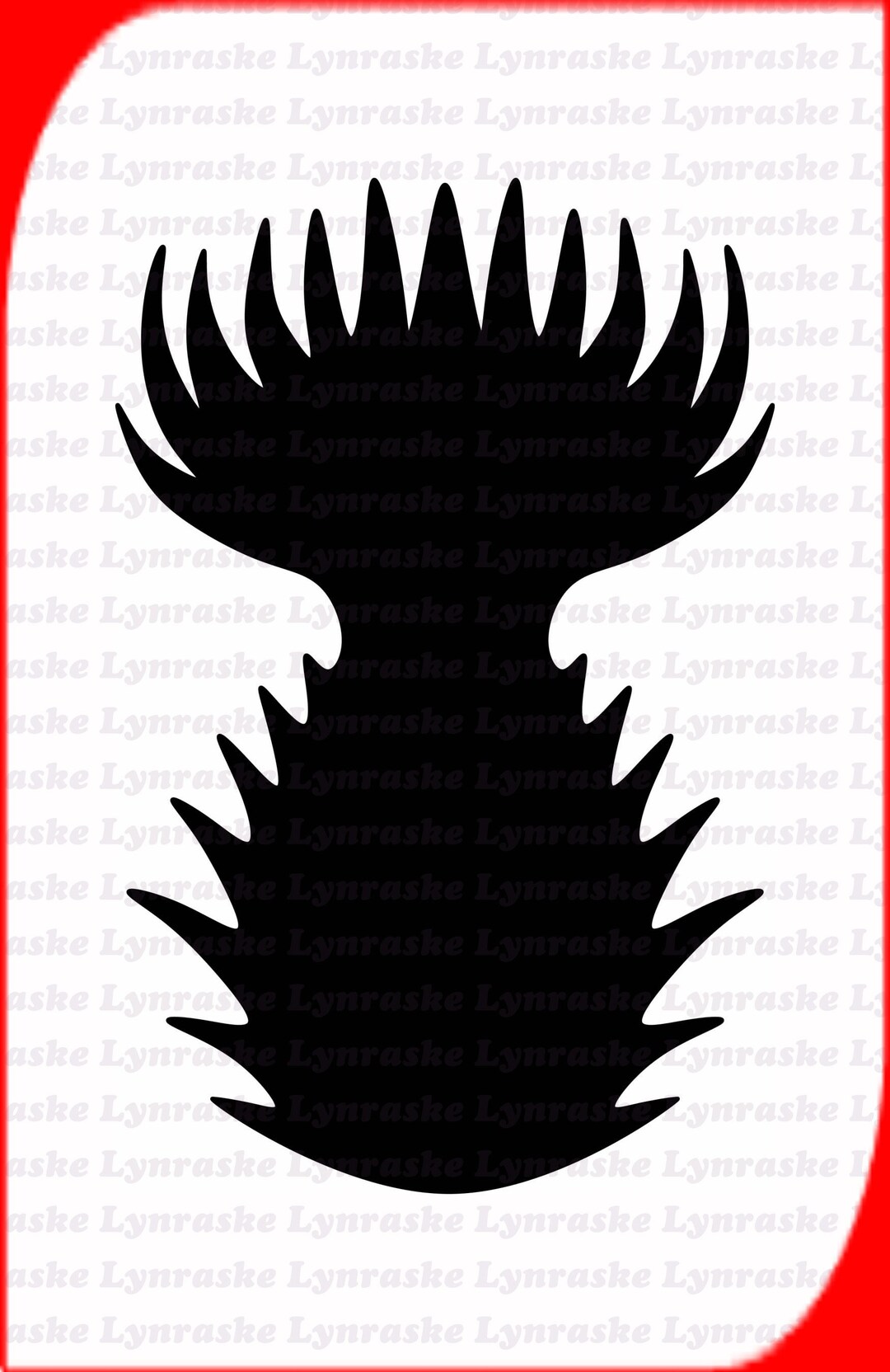 Thistle Silhouette SVG, Svg, Dxf, Cricut, Silhouette Cut File, Instant ...