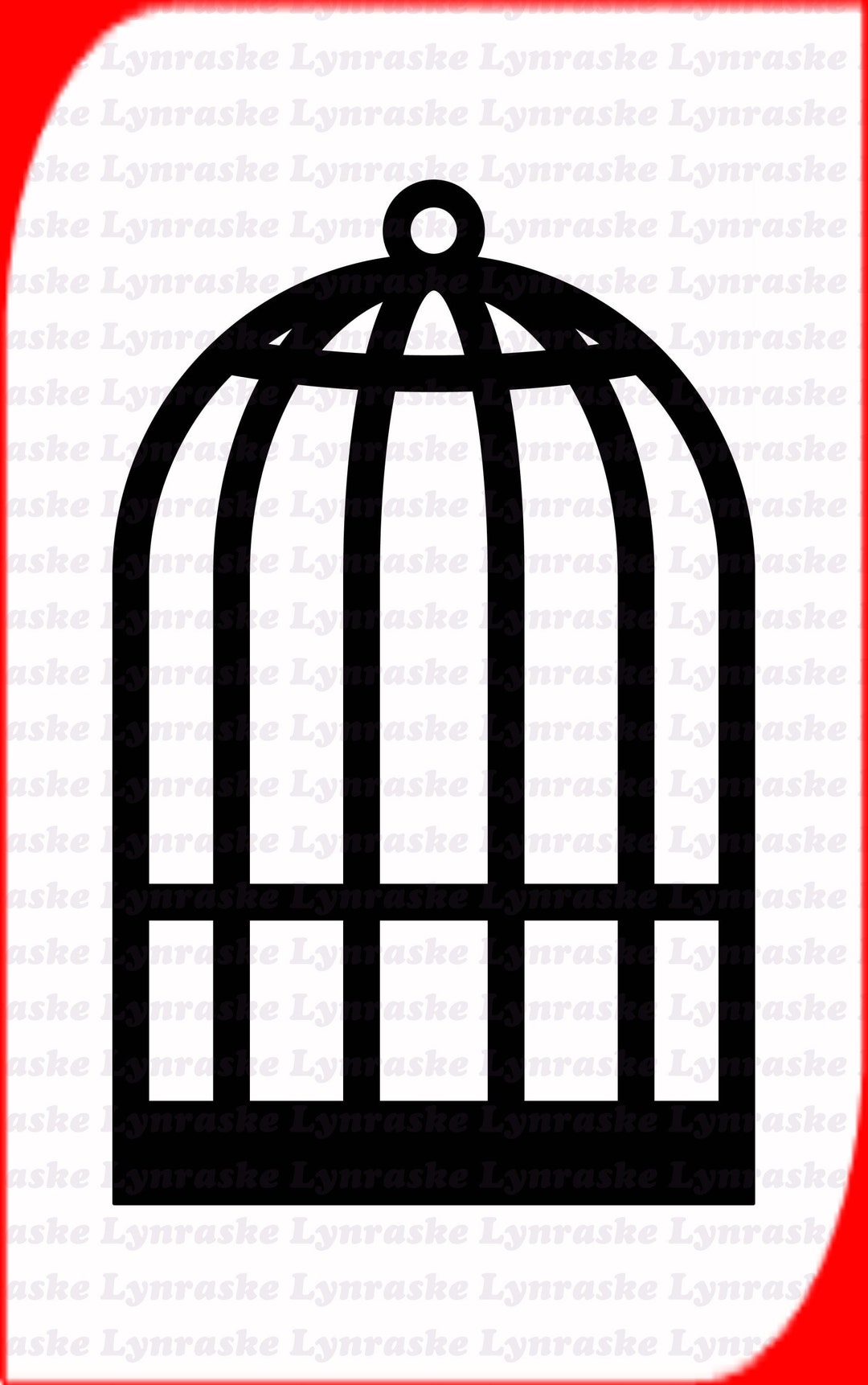Bird Cage Silhouette SVG, Svg, Dxf, Cricut, Silhouette Cut File ...