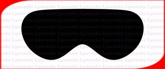 Eye Mask Silhouette SVG Svg Dxf Cricut Silhouette Cut | Etsy Australia