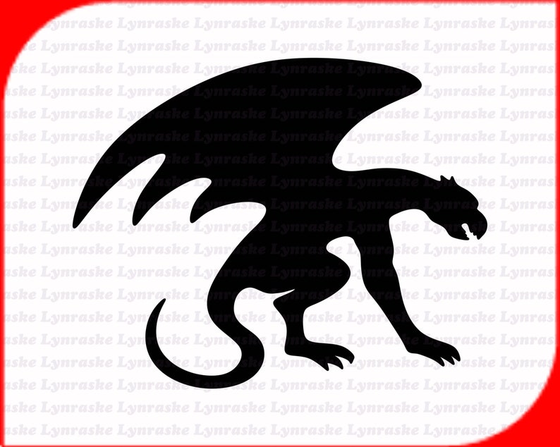 Gargoyle Silhouette SVG, Svg, Dxf, Cricut, Silhouette Cut File, Instant ...