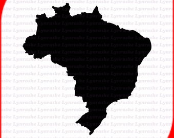 Brazil Svg | Etsy