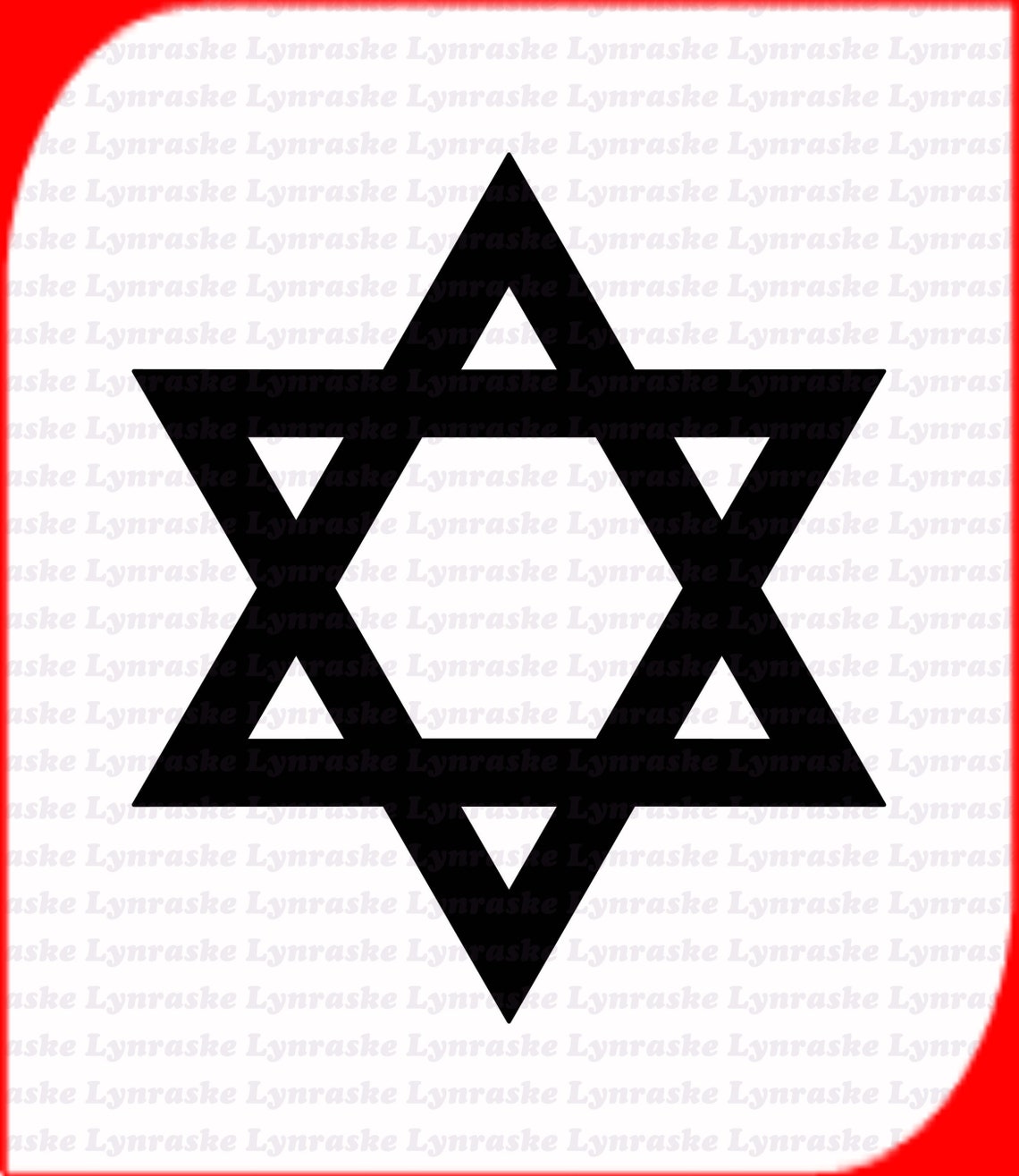 Star of David Silhouette SVG Svg Dxf Cricut Silhouette Cut - Etsy