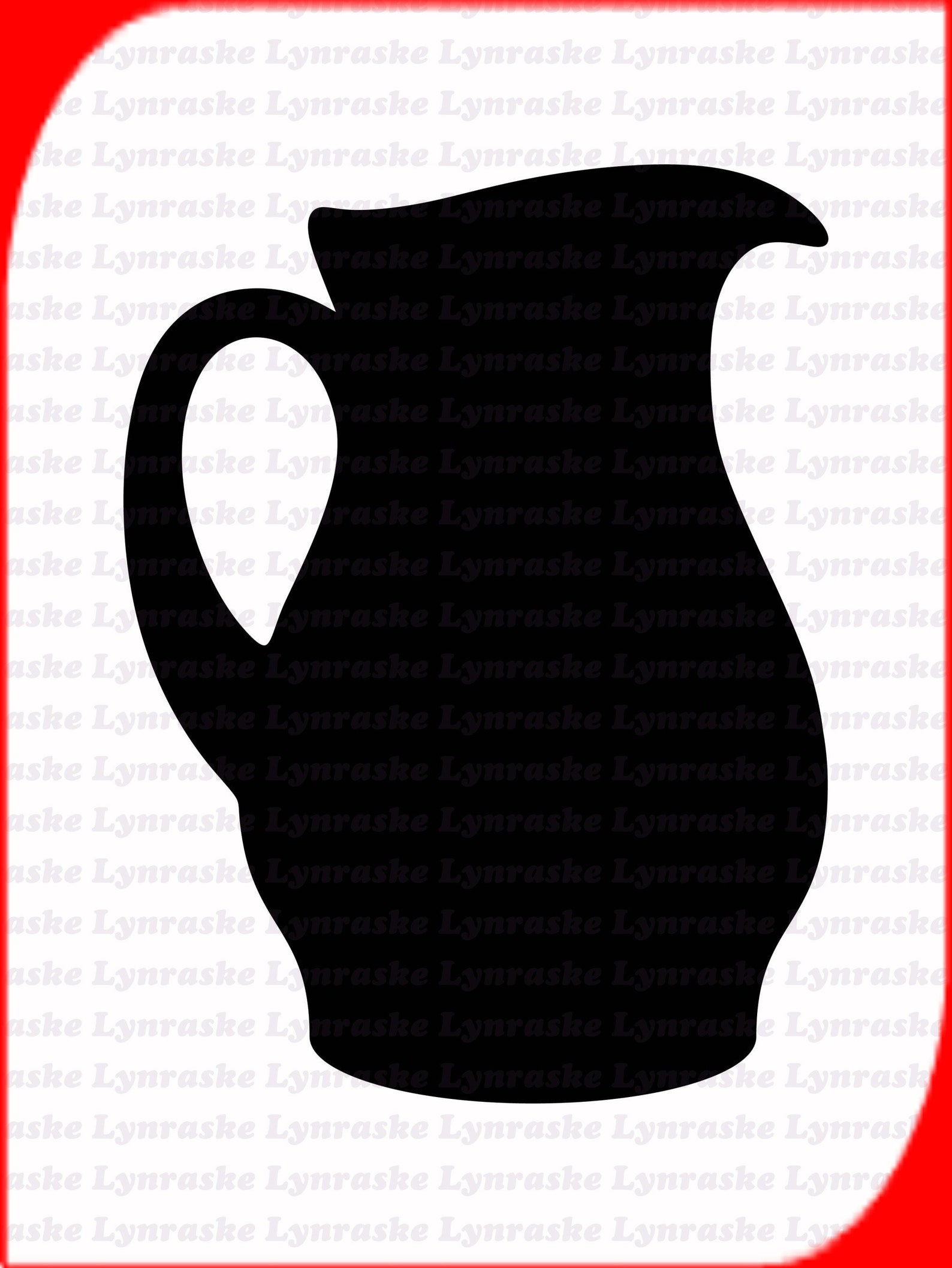 Pitcher Silhouette SVG Svg Dxf Cricut Silhouette Cut File - Etsy