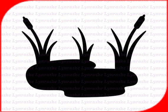 Pond Silhouette SVG Svg Dxf Cricut Silhouette Cut File | Etsy