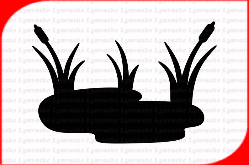 Pond Silhouette SVG Svg Dxf Cricut Silhouette Cut File - Etsy