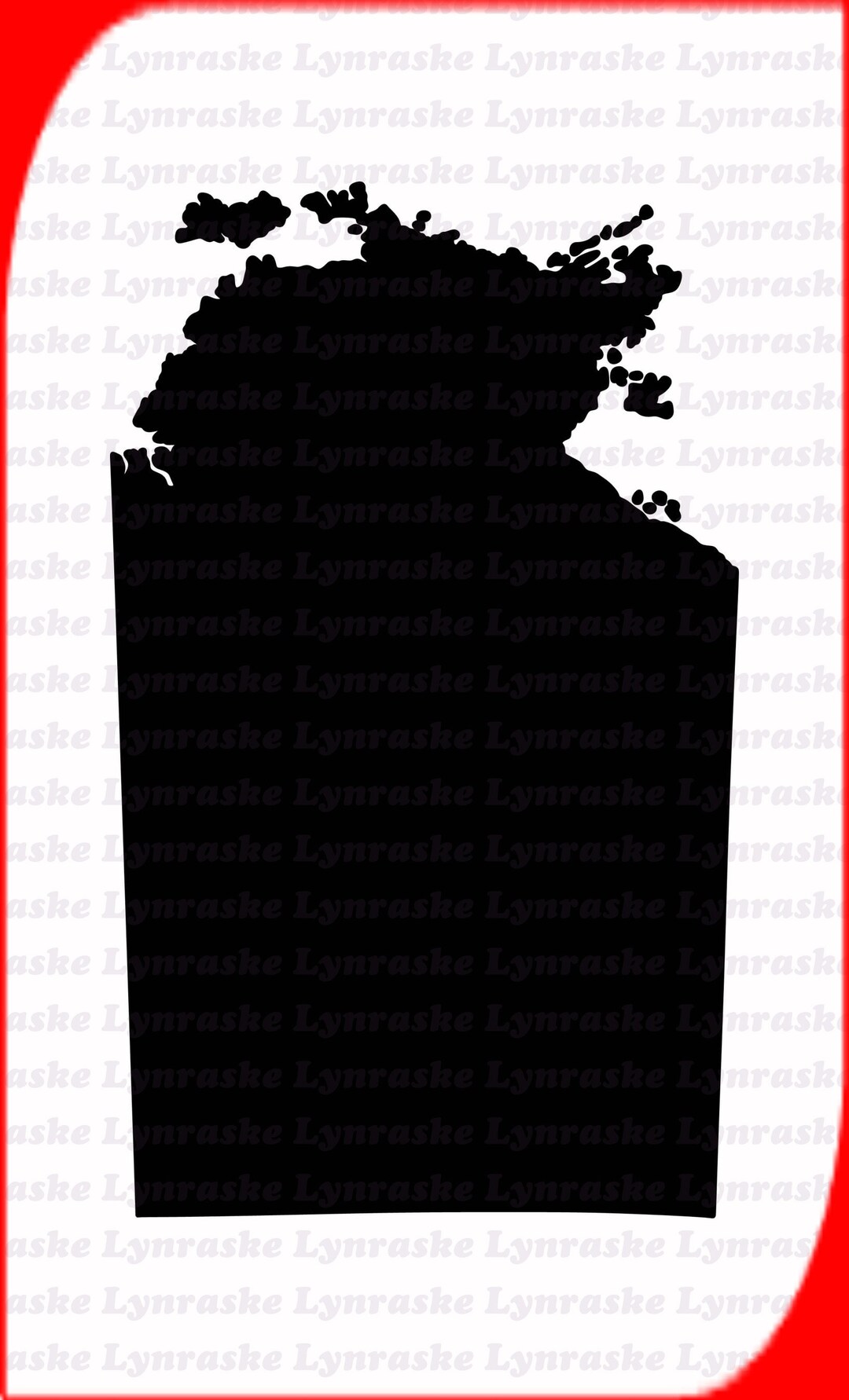 Northern Territory Silhouette SVG, Svg, Dxf, Cricut, Silhouette Cut ...