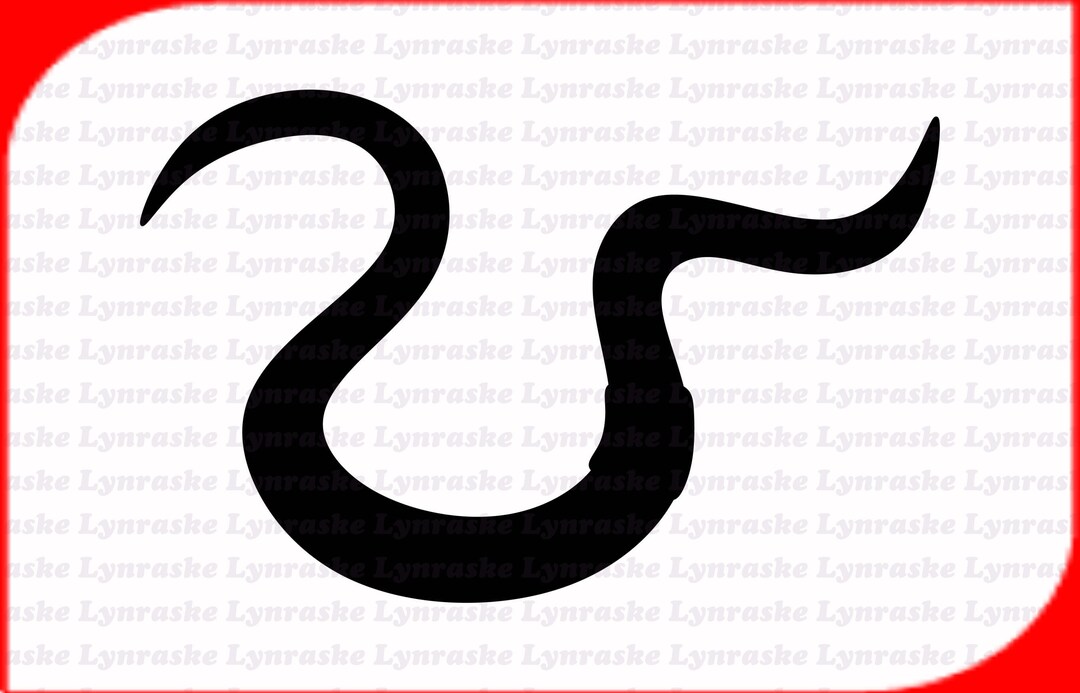 Worm Silhouette SVG, Svg, Dxf, Cricut, Silhouette Cut File, Instant ...