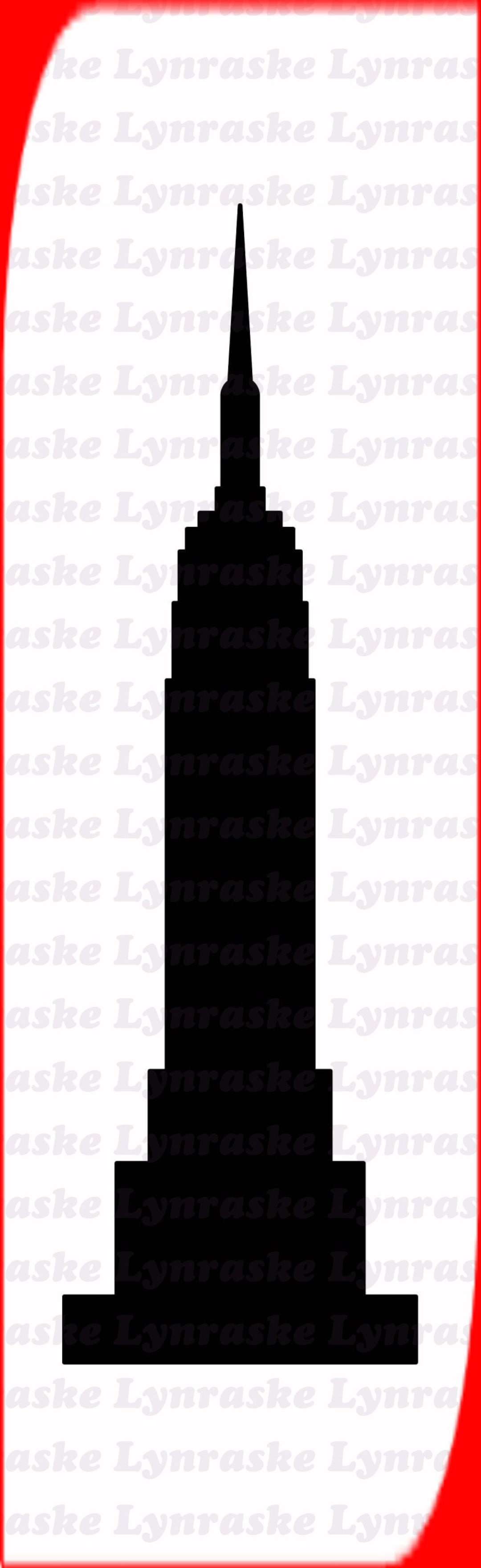 Empire State Building Silhouette