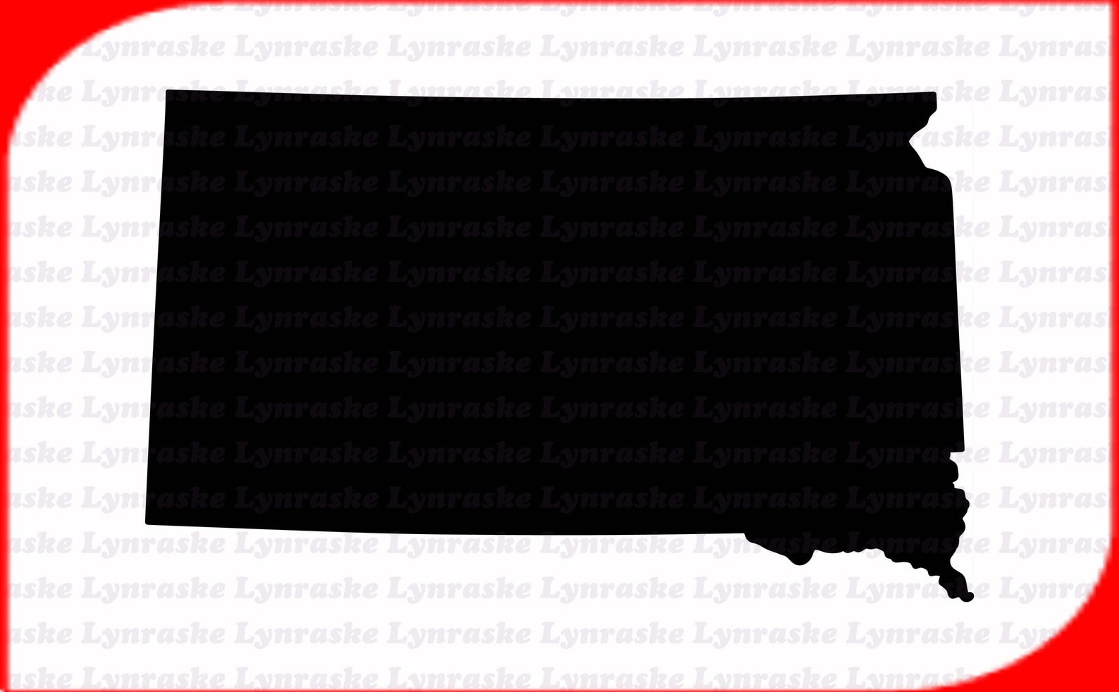 South Dakota Silhouette SVG Svg Dxf Cricut Silhouette Cut - Etsy