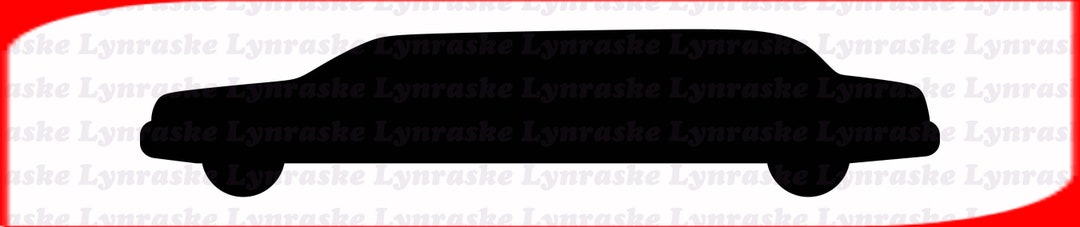 Limo Silhouette SVG, Svg, Dxf, Cricut, Silhouette Cut File, Instant ...
