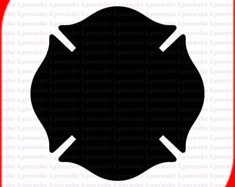 Fireman Badge Svg - Etsy