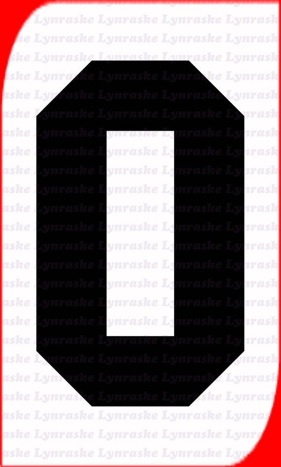 Number 0 Silhouette SVG Svg Dxf Cricut Silhouette Cut - Etsy Finland