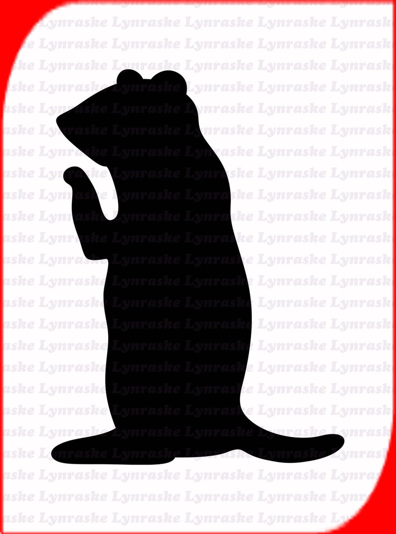 Prairie Dog Silhouette SVG Svg Dxf Cricut Silhouette Cut - Etsy