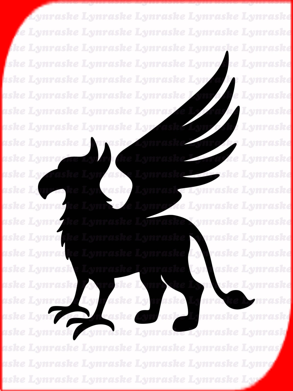 Griffin Silhouette SVG Svg Dxf Cricut Silhouette Cut File - Etsy