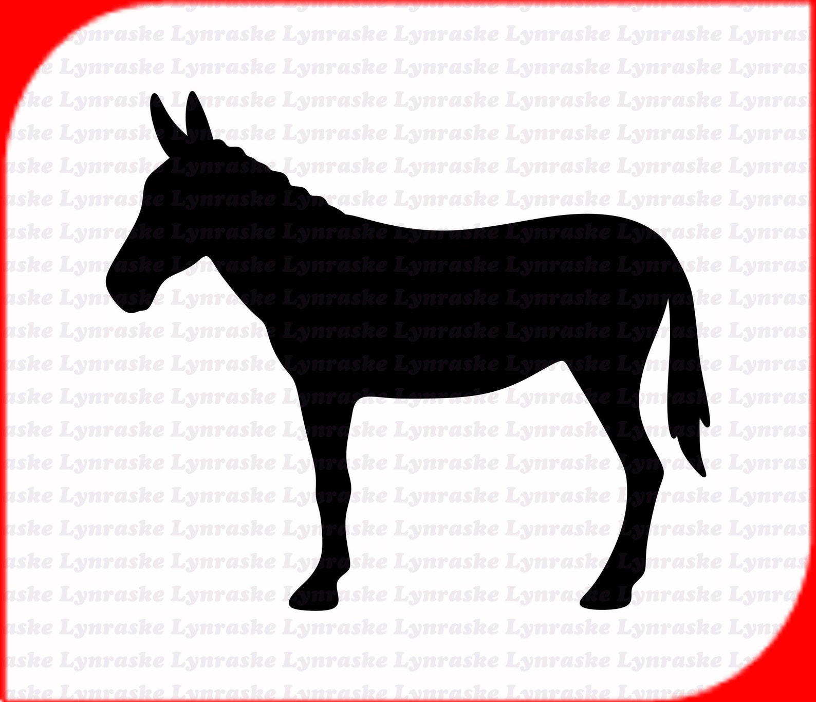Mule Silhouette SVG Svg Dxf Cricut Silhouette Cut File - Etsy Sweden