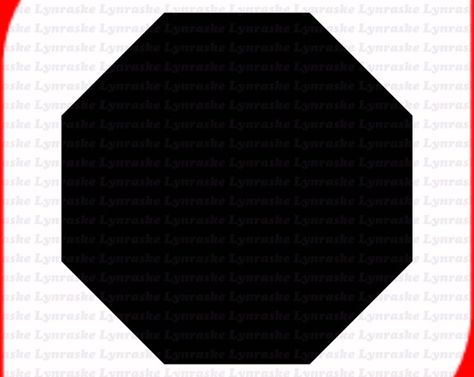 Octagon Frame Svg File, Octagon Svg, Sketch Octagon, Name Frame ...