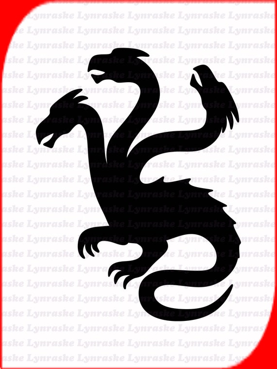 Hydra Silhouette SVG Svg Dxf Cricut Silhouette Cut File | Etsy