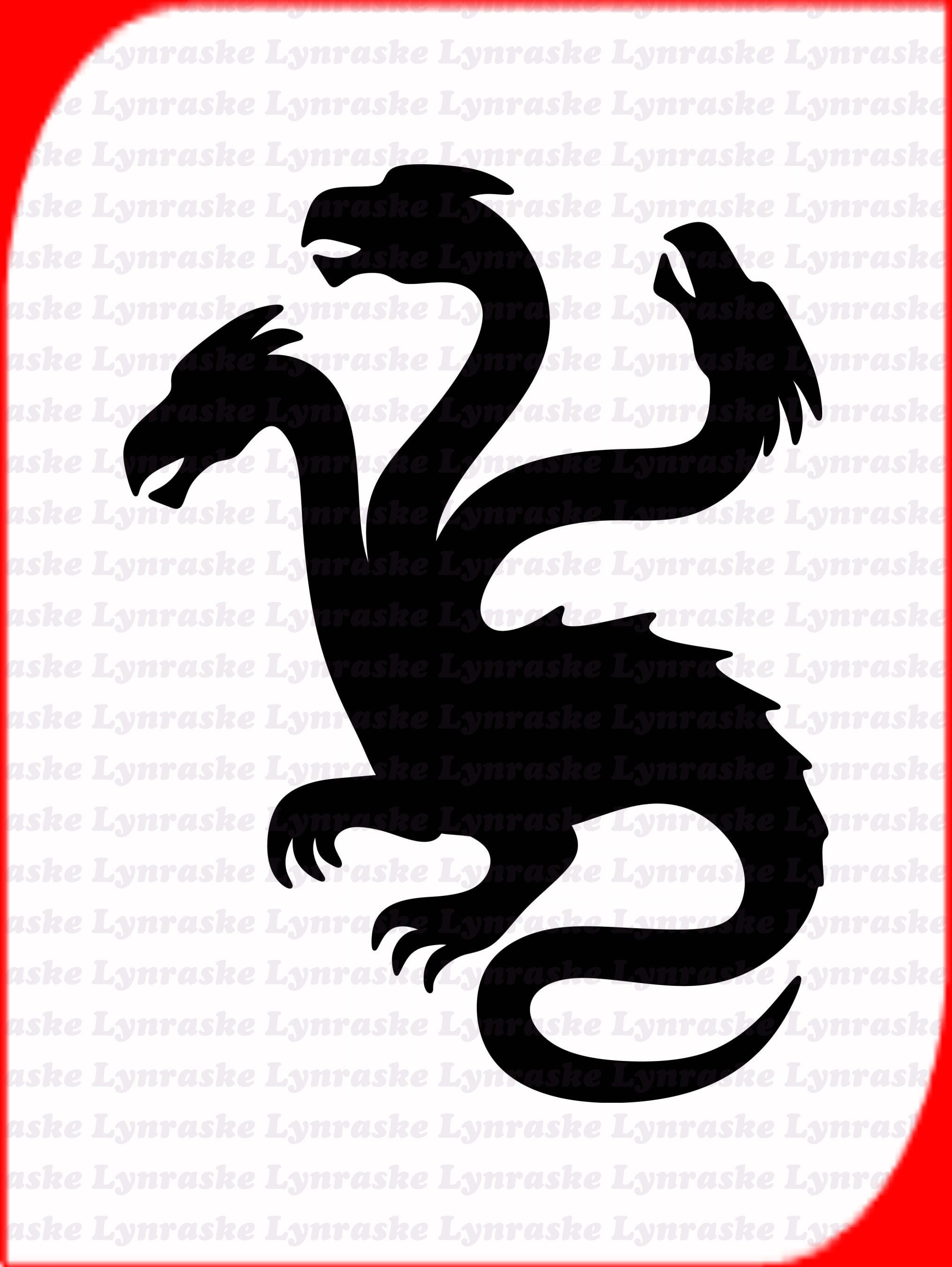 Hydra Silhouette SVG svg dxf Cricut Silhouette Cut File | Etsy