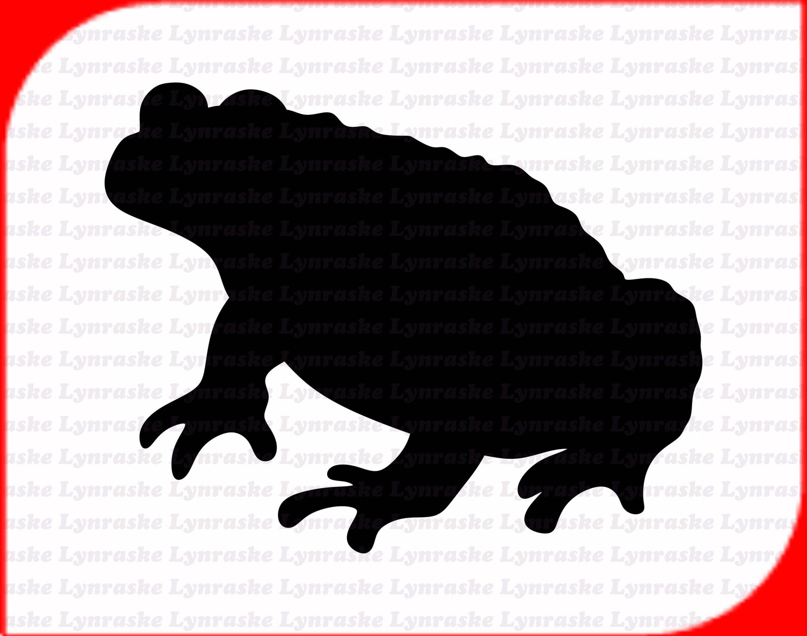 Toad Silhouette SVG svg dxf Cricut Silhouette Cut File | Etsy