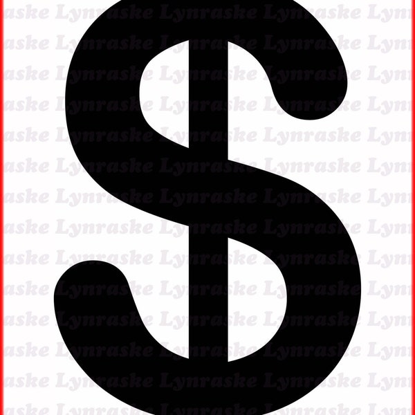 Dollar Sign Svg - Etsy