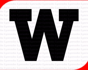 Svg Letter W | Etsy