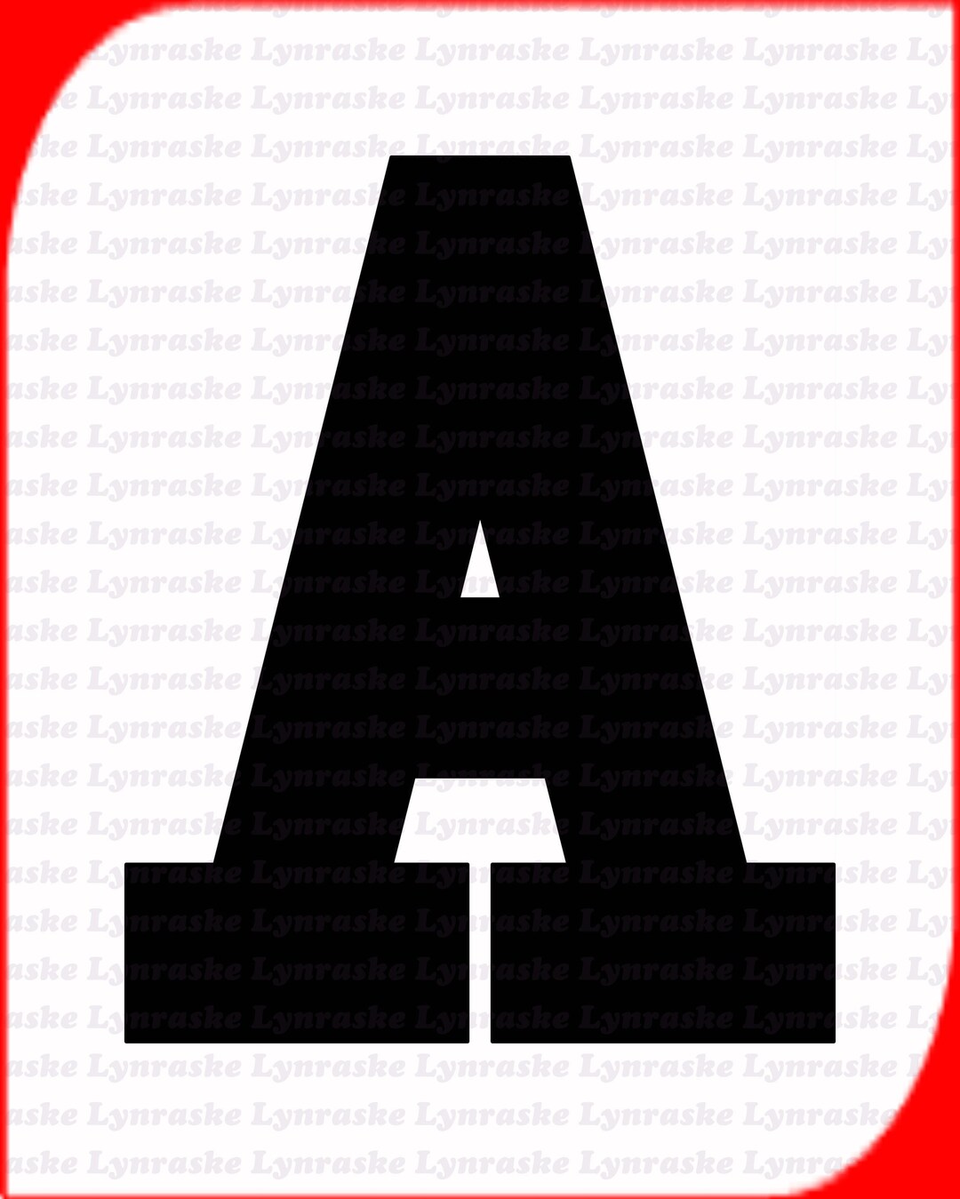 Letter A Silhouette SVG, Svg, Dxf, Cricut, Silhouette Cut File, Instant ...