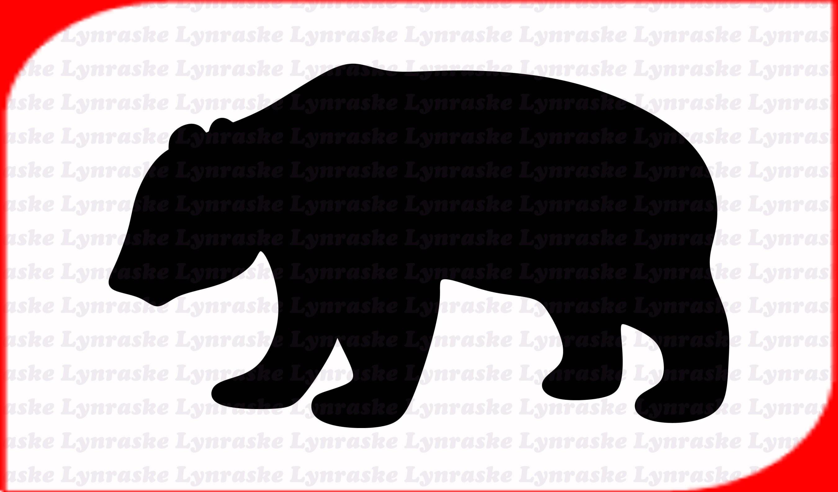 Panda Bär Silhouette SVG Svg Dxf Cricut Silhouette - Etsy Schweiz