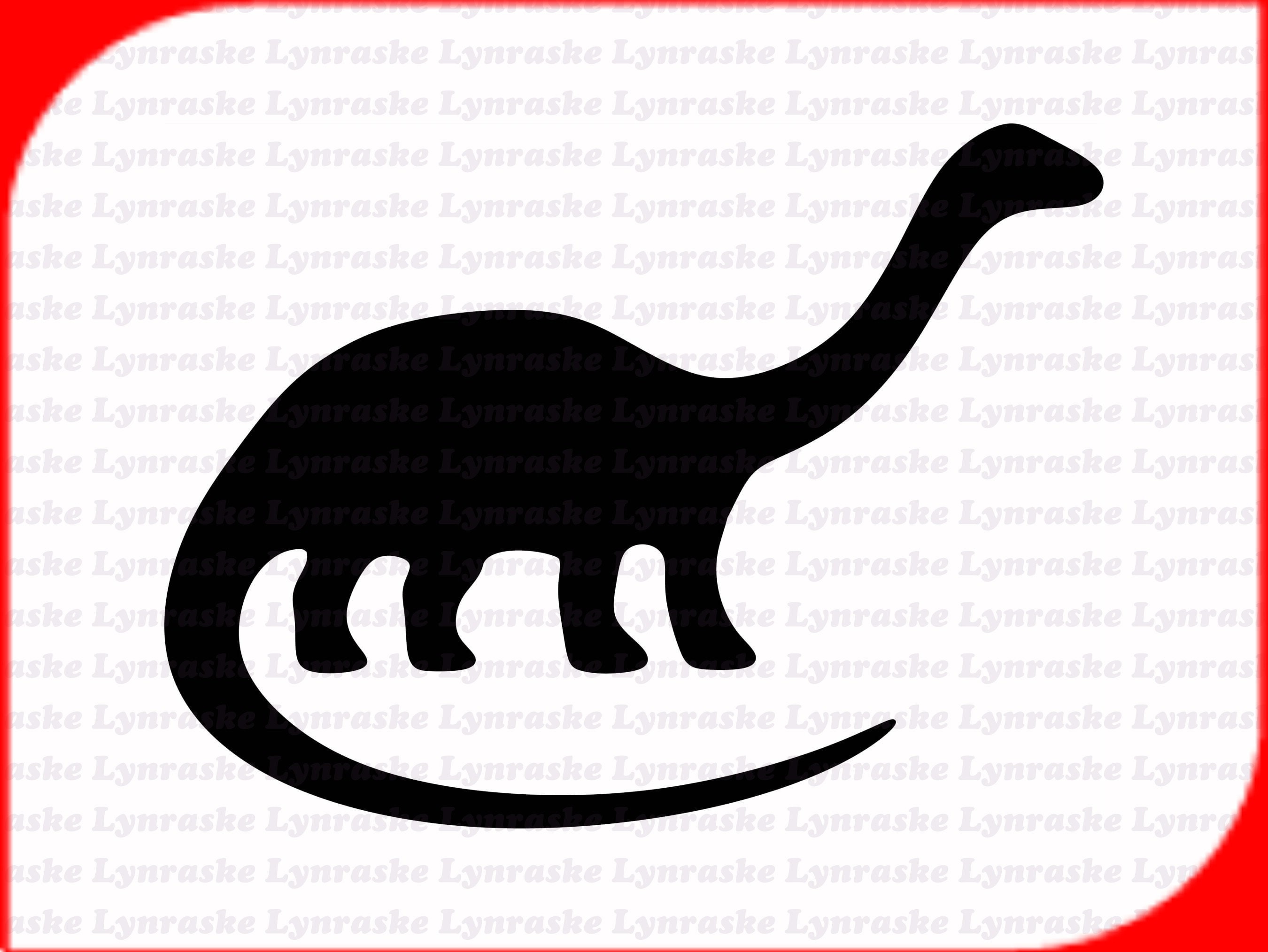Brontosaurus Silhouette