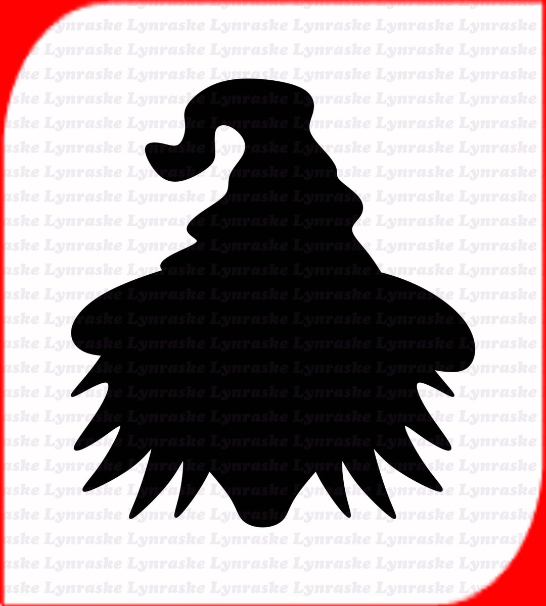 Witch Head Silhouette SVG, Svg, Dxf, Cricut, Silhouette Cut File ...
