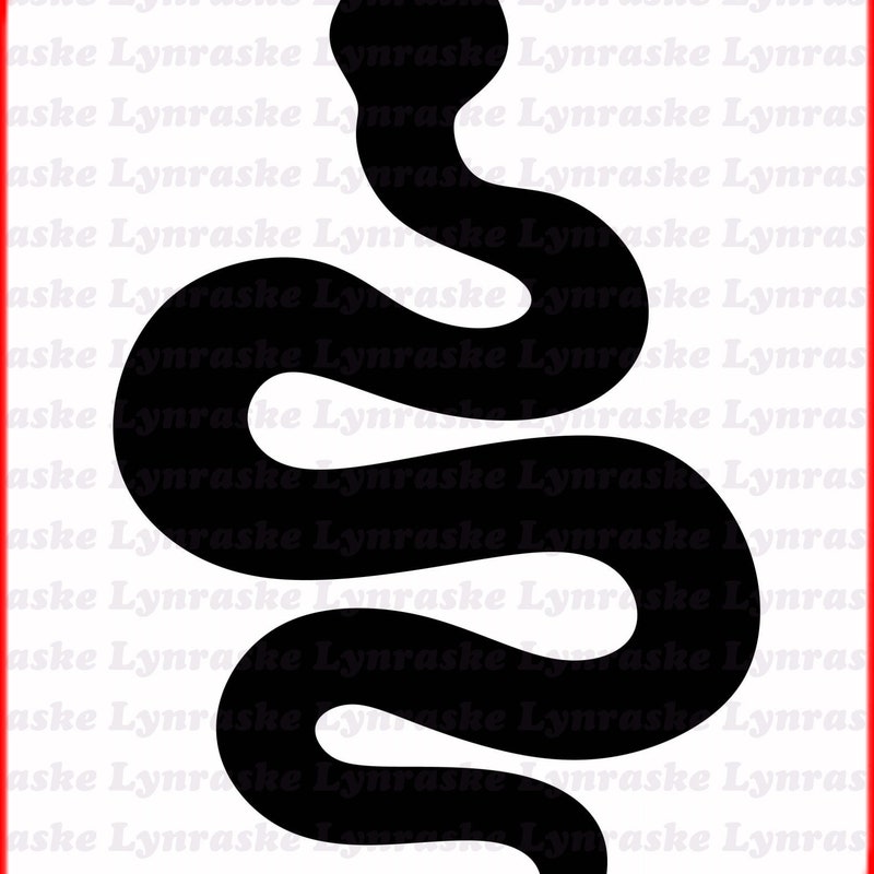 Snake Silhouette - Etsy
