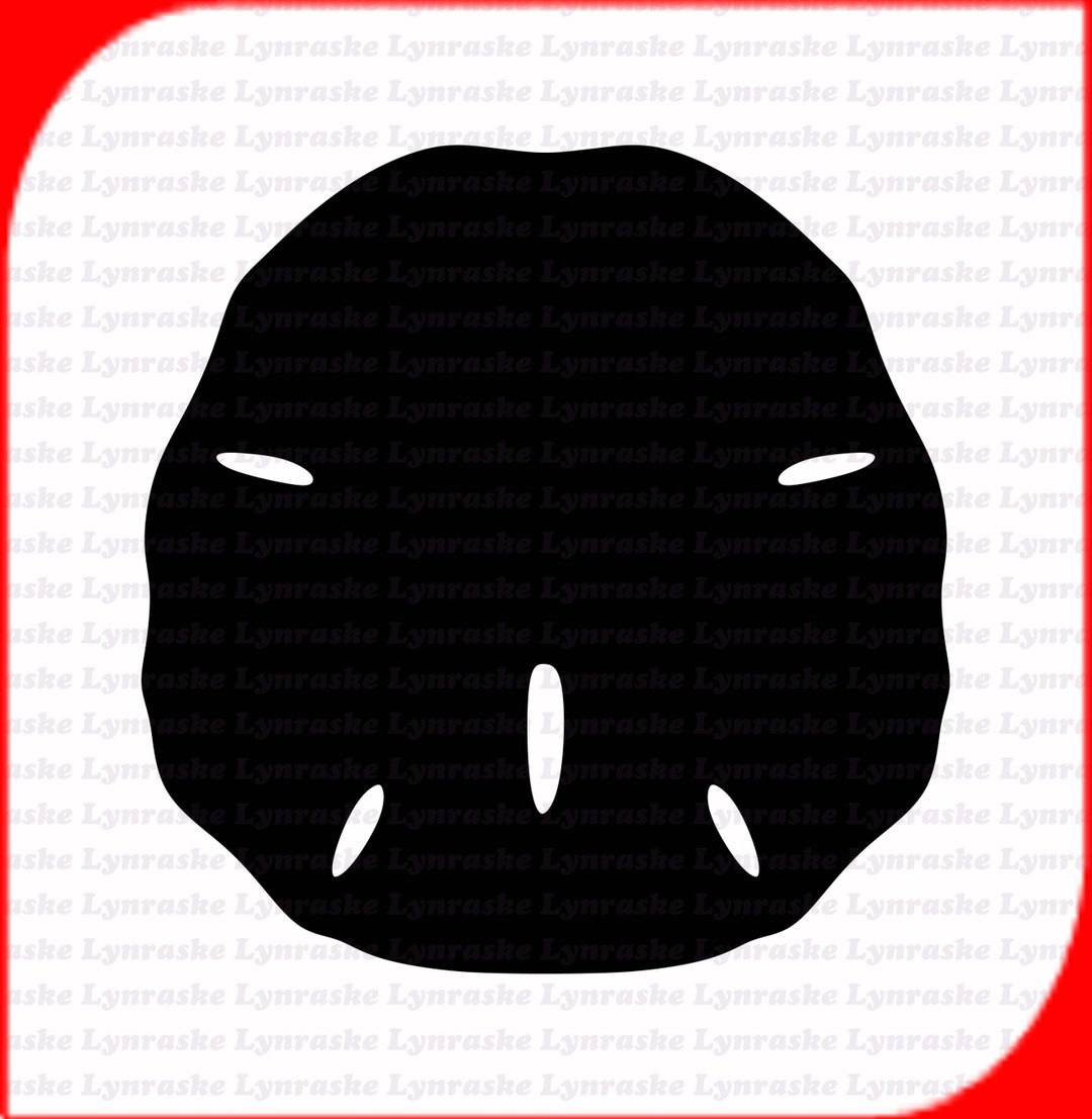 Sand Dollar Silhouette SVG, Svg, Dxf, Cricut, Silhouette Cut File ...