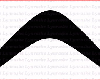 Boomerang Svg | Etsy