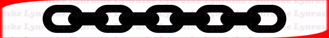 Chain Silhouette SVG, Svg, Dxf, Cricut, Silhouette Cut File, Instant ...