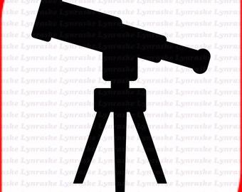 TELESCOPE SVG Astronomy Svg Telescope Vector Astronomy Dxf - Etsy
