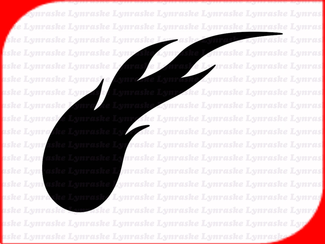 Comet Silhouette SVG Svg Dxf Cricut Silhouette Cut File | Etsy