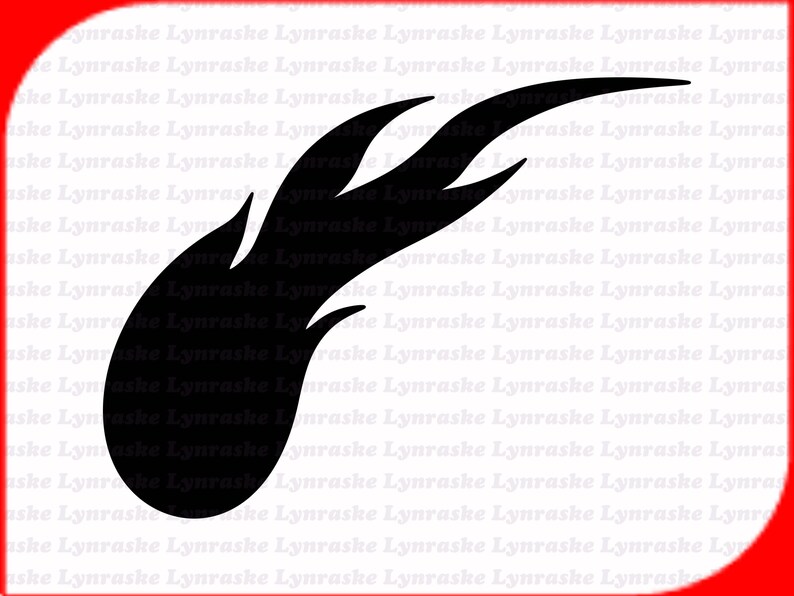 Comet Silhouette SVG Svg Dxf Cricut Silhouette Cut File | Etsy