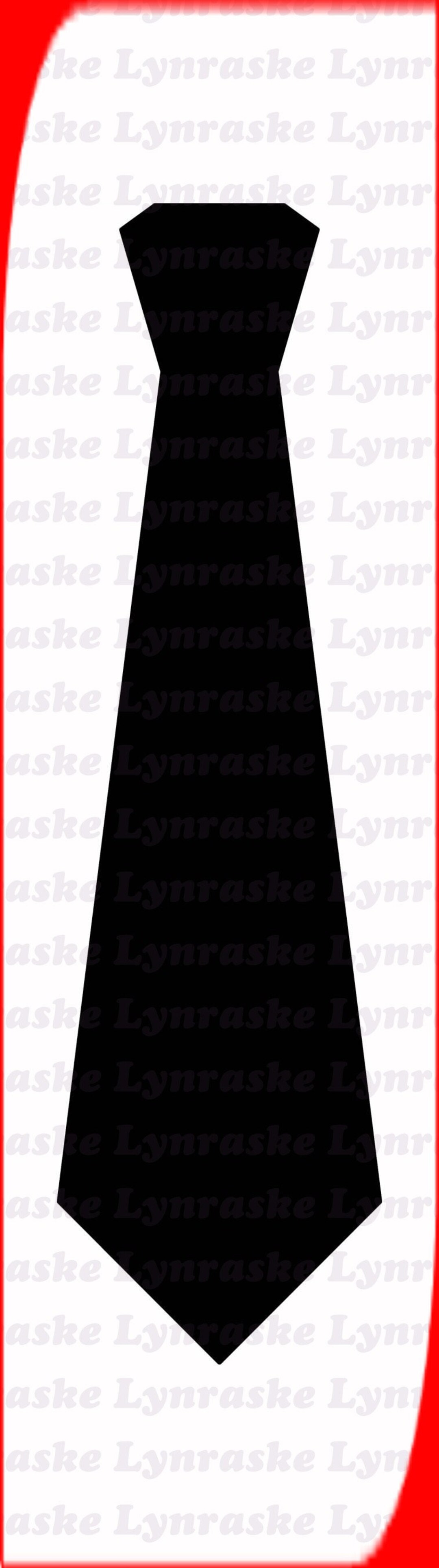 Necktie Silhouette SVG, Svg, Dxf, Cricut, Silhouette Cut File, Instant ...