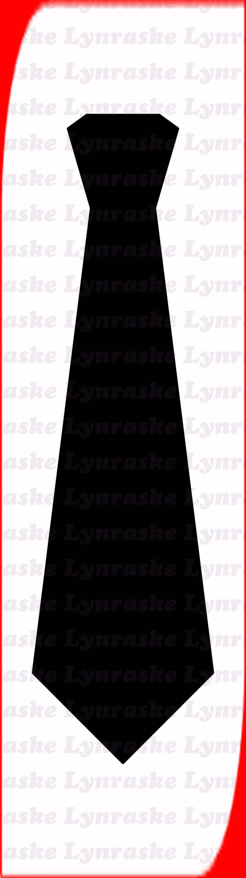 Necktie Silhouette SVG Svg Dxf Cricut Silhouette Cut File - Etsy